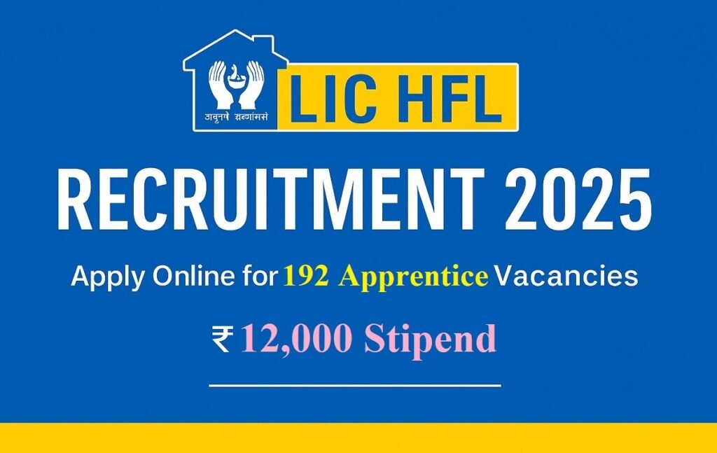 LIC HFL Apprenticeship Recruitment 2025 – Apply Online for 192 ...
